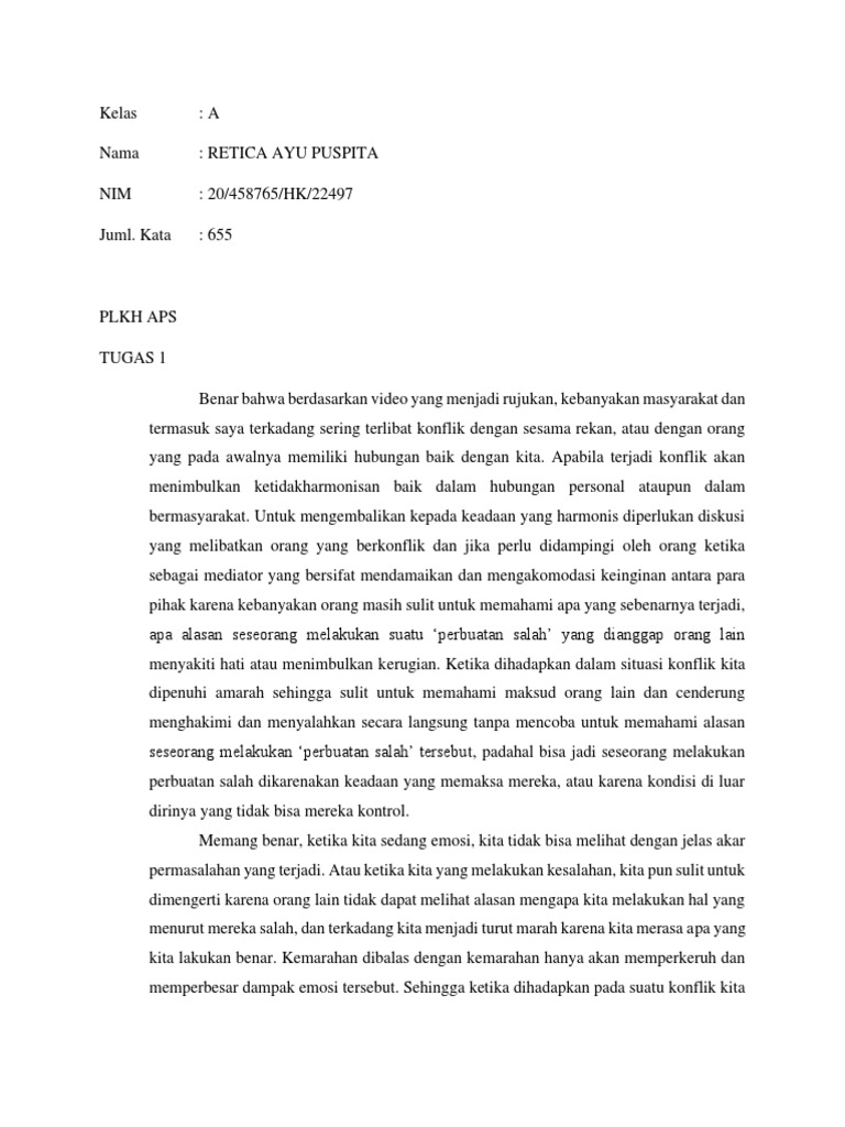 PLKH Aps 1 Retica - 458765 | PDF