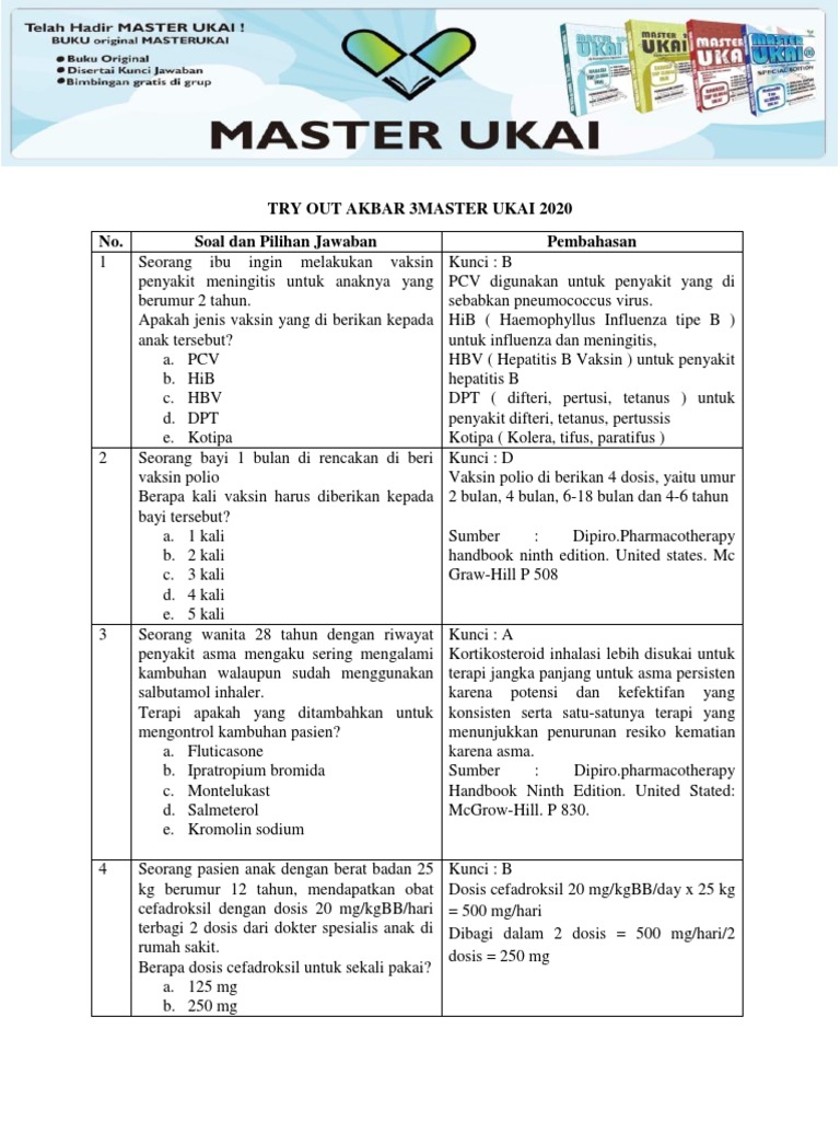 3 Try Out Akbar Master Ukai 2020 | PDF