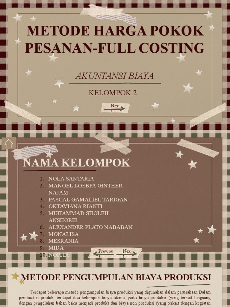 Metode Full Costing dalam Akuntansi Biaya | PDF
