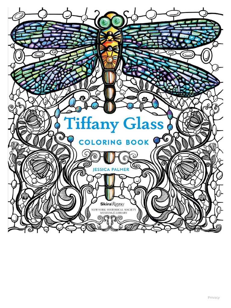 Book Excerpt_ Tiffany Glass Coloring Book _ Vebuka.com | PDF