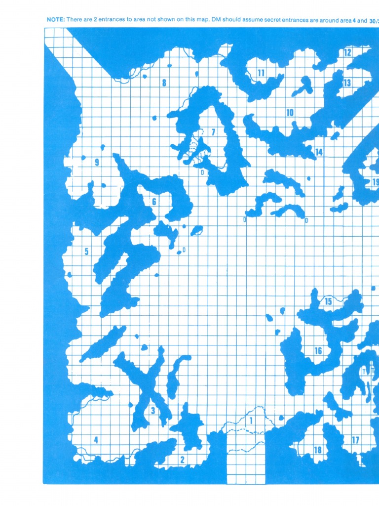 Maps 1978 D1 - Descent Into The Depths of The Earth (LVL 9-10) | PDF