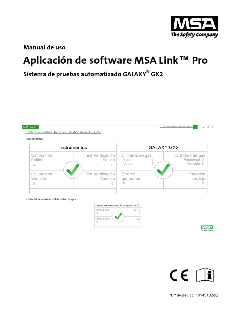 GX2 MSA Link Pro Operating Manual - ES MX | PDF | Usuario (informática ...