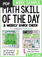 Math Makes Sense 5 Homework | PDF