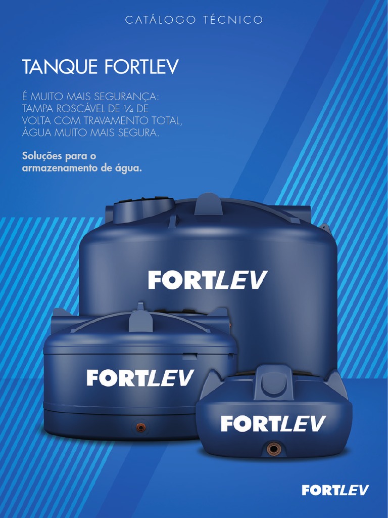 Manual Catalogo Tecnico Tanque Fortlev | PDF