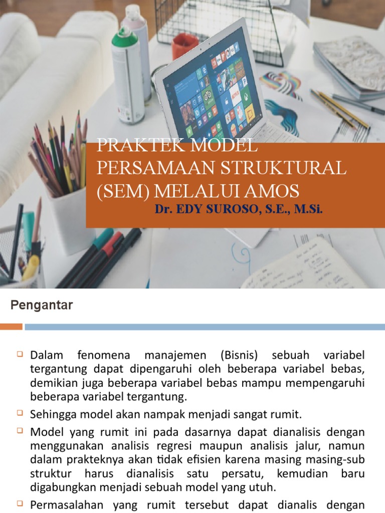 Statistik SEM AMOS | PDF