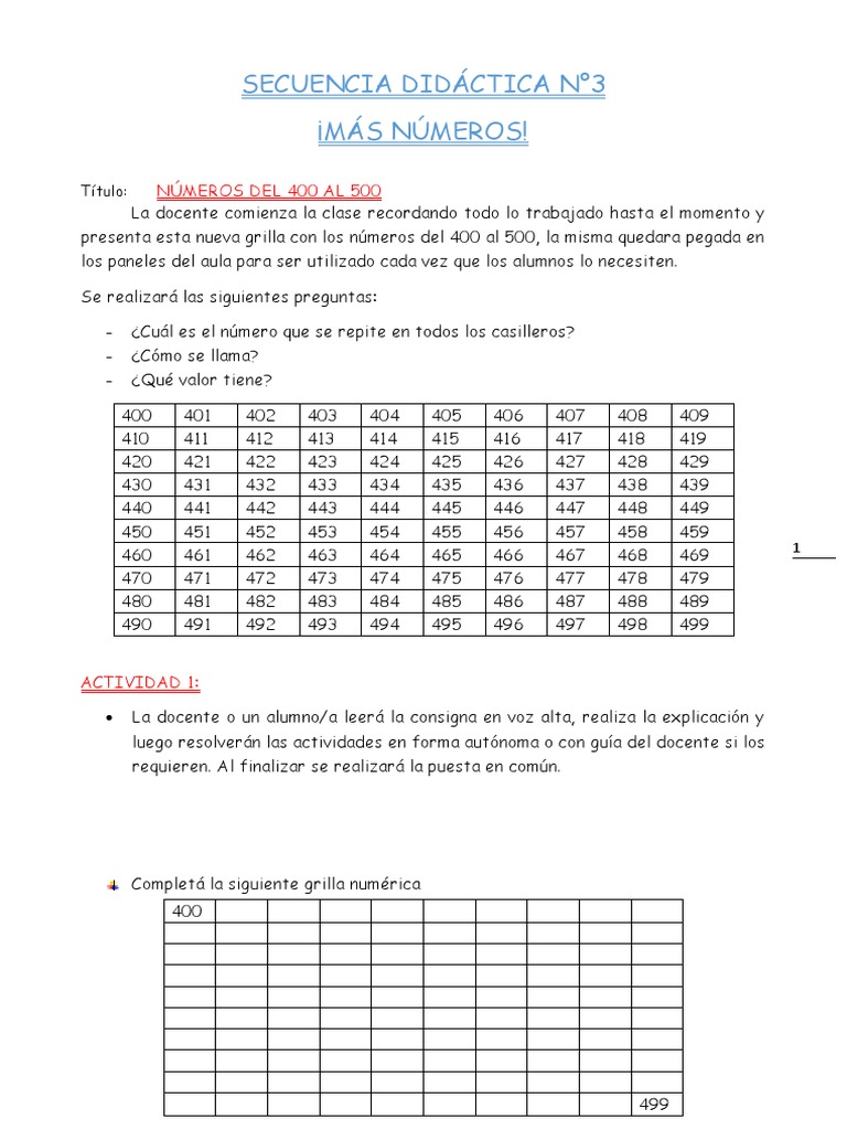 Sec Números #3 | PDF