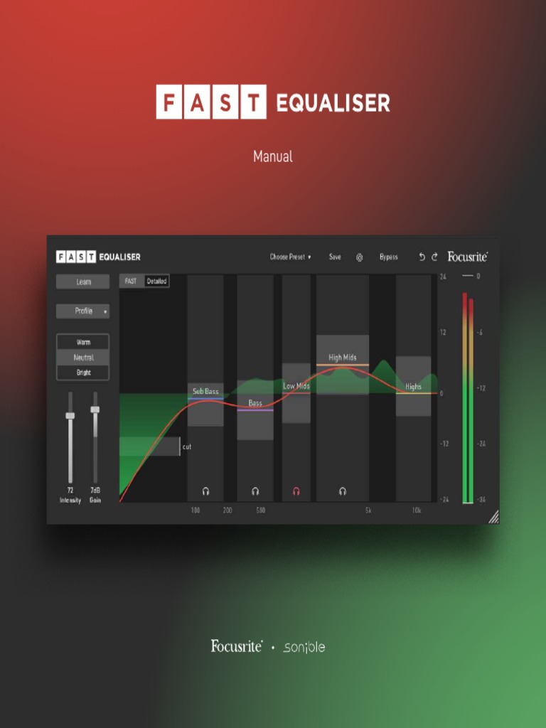 Fast Equaliser | PDF | Equalization (Audio) | Graphical User Interfaces