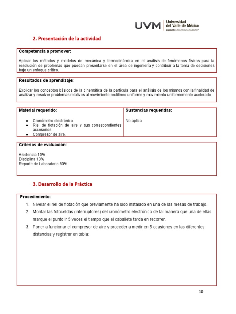 Practica 4 Fisica | PDF