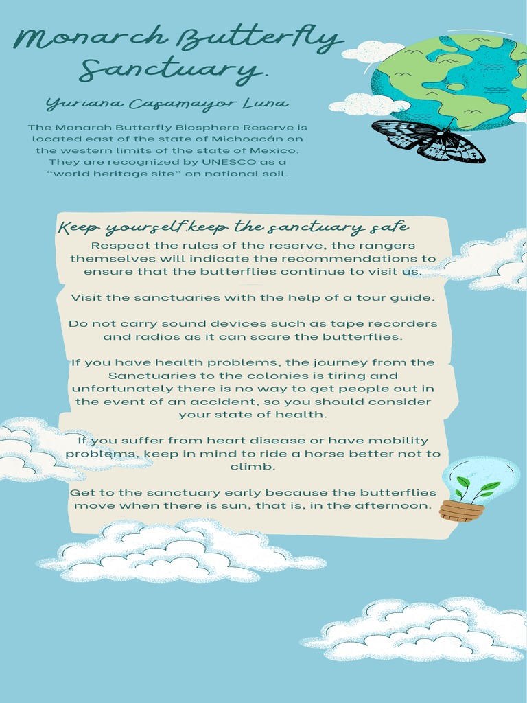 Monarch Butterfly Sanctuary Guide | PDF | Hiking | Natural Environment