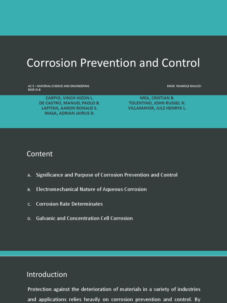 Corrosion Prevention and Control | PDF | Corrosion | Anode