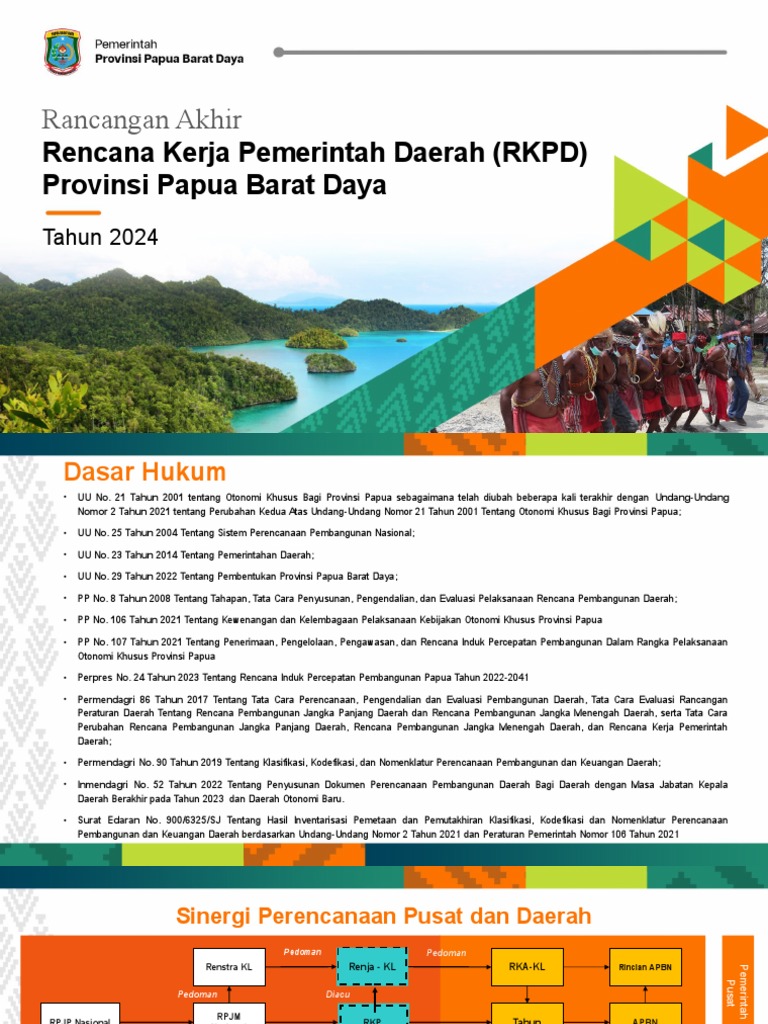 Paparan RKPD PBD 2024 Fasilitasi Kemendagri | PDF