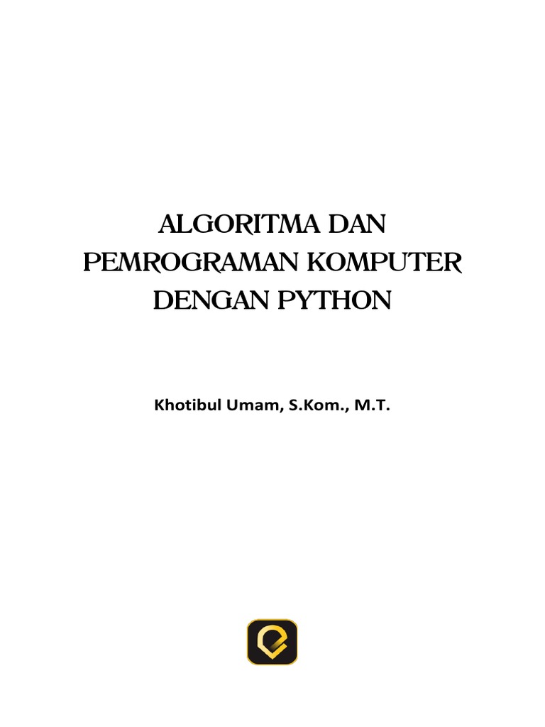 Panduan Python untuk Mahasiswa | PDF | Komputer