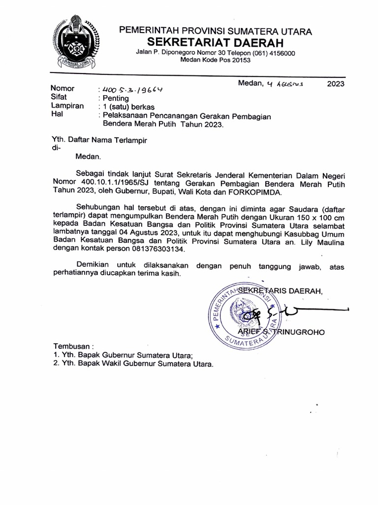 Pengumpulan Bendera Merah Putih | PDF