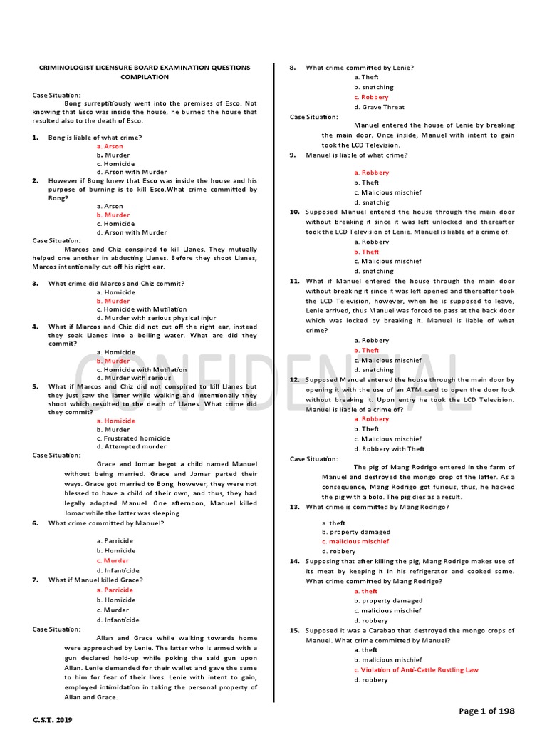 4000QandAcrimfiles MPG | Download Free PDF | Probation | Trials