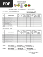 DEPED FORM 138 Template | PDF