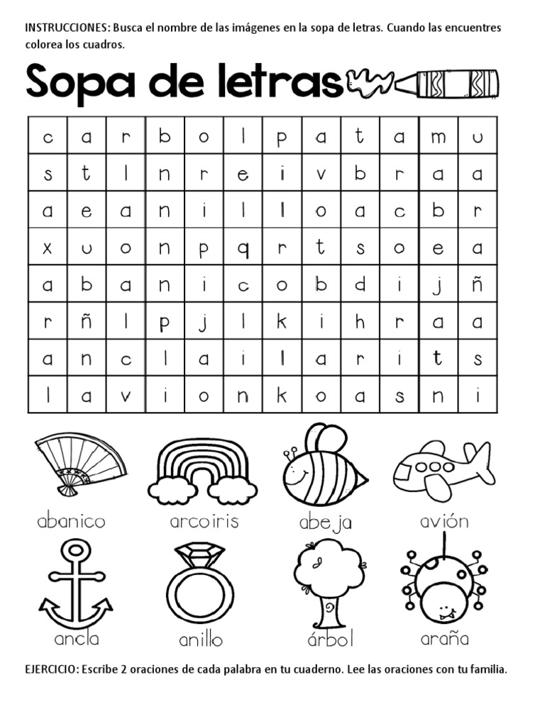 Ejercicios Letra A | PDF