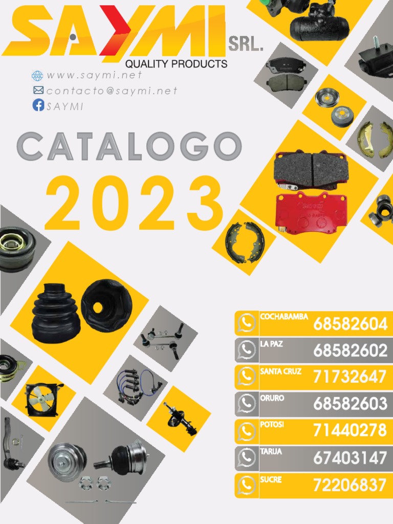 Catalogo Say Mi | Descargar gratis PDF | Toyota | Vehículos todo terreno