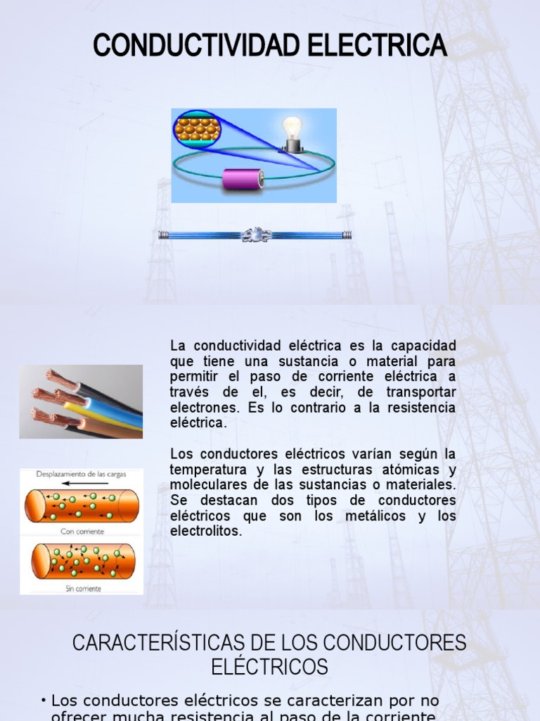 Conductibilidad Electrica | PDF