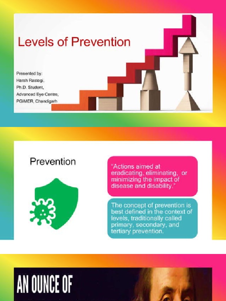 Levels of Prevention 257452916 | PDF