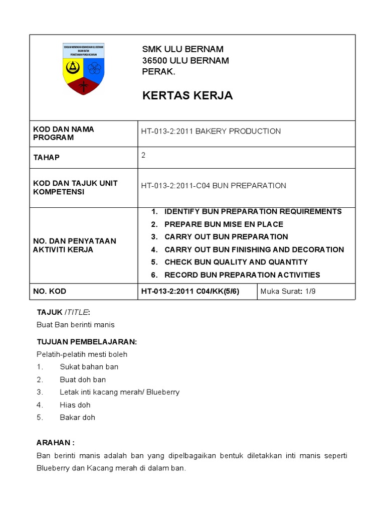 Panduan Membuat Ban Berinti Manis | PDF