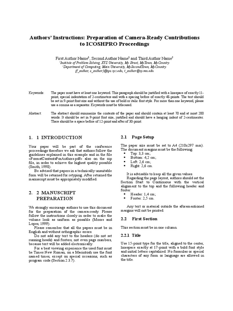 Template Proceeding ICHOSPRO | PDF | Paragraph | Citation