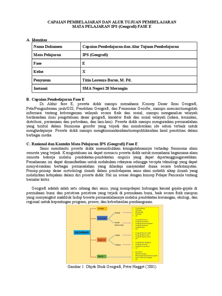 Atp Geografi Fase e | PDF