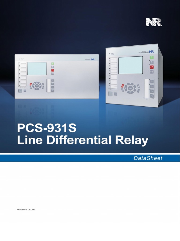 PCS-931S - X - DataSheet - EN - Overseas General - X - R1.10 | PDF