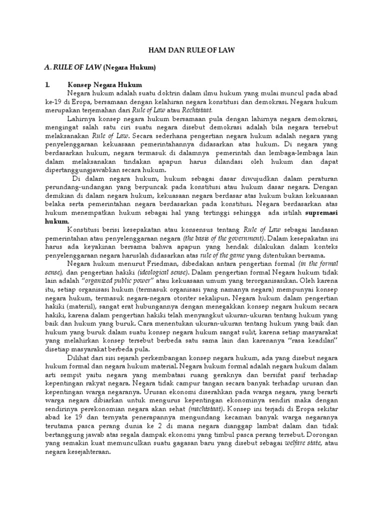 Ham Dan Rule of Law | PDF
