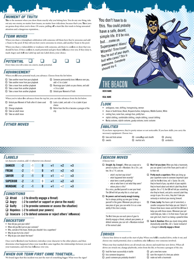 The Beacon: A Hero's Journey | PDF