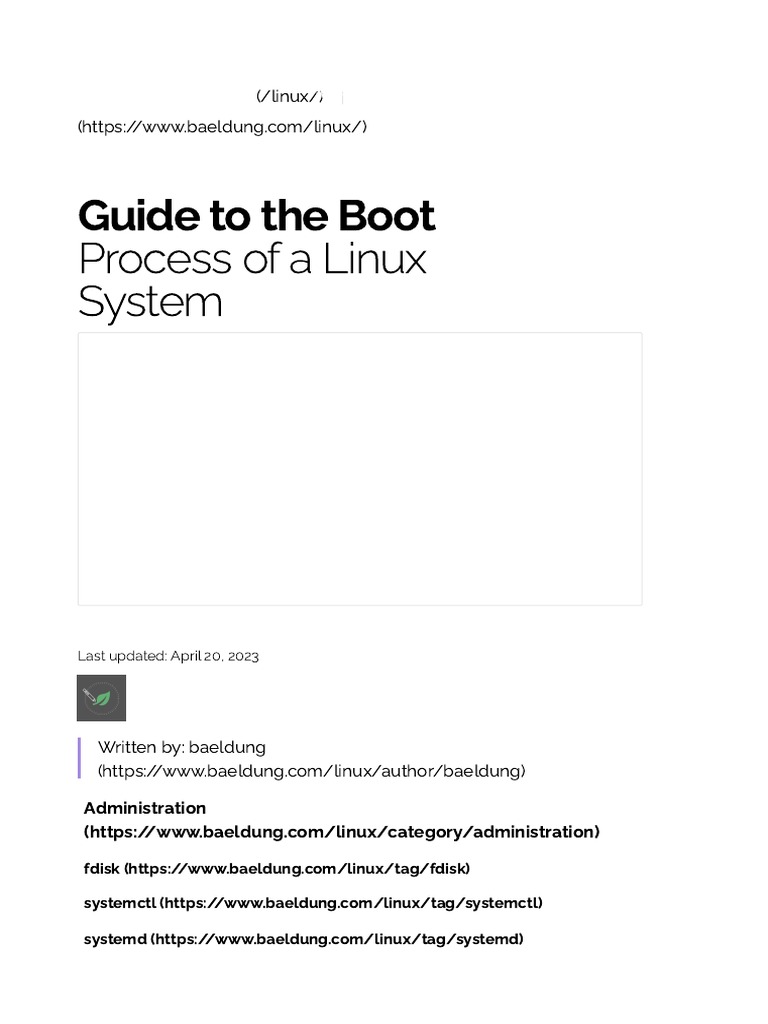 Guide To Linux System Boot Process | PDF | Games & Activities ... Guide To Linux System Boot Process | PDF | Games & Activities ...