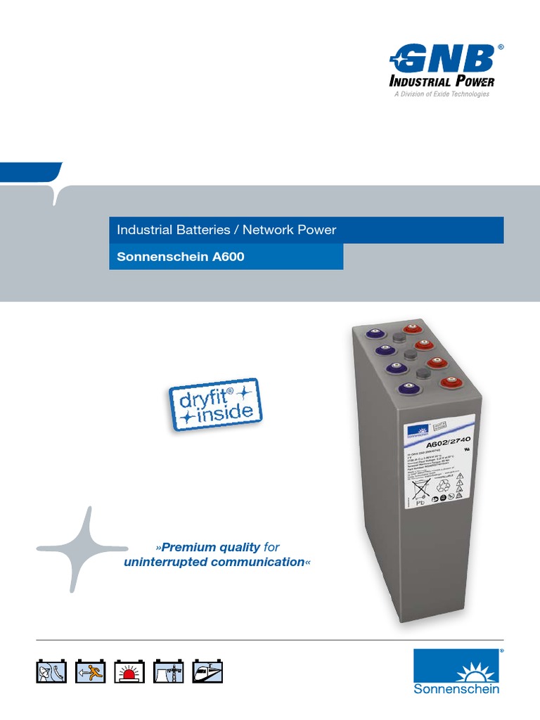 GNB Sonnenschein A600 en | PDF