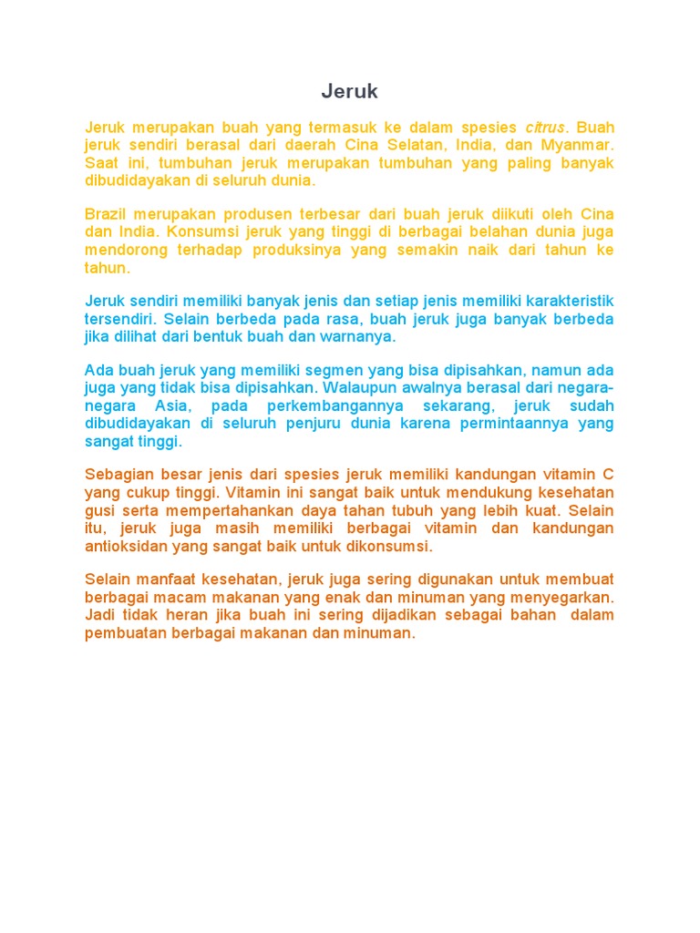 Contoh Laporan Hasil Observasi | PDF