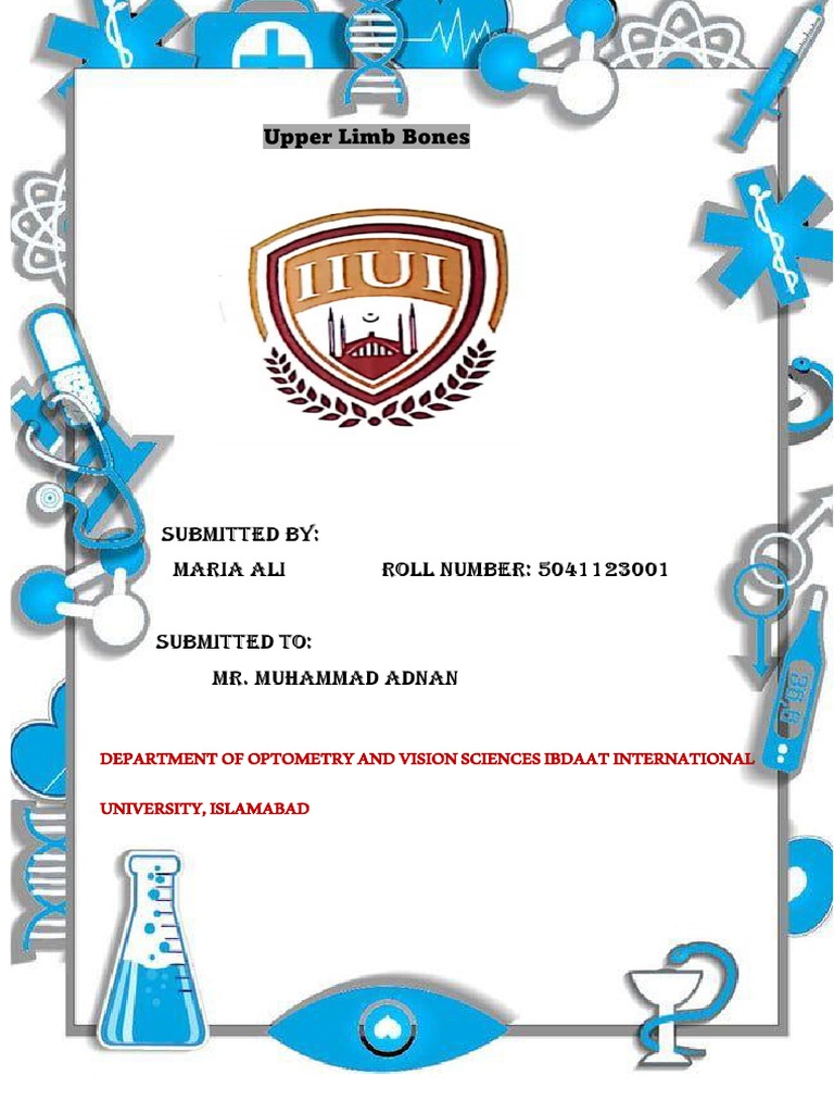 Anatomy 1st Assignment | PDF | Hand | Elbow