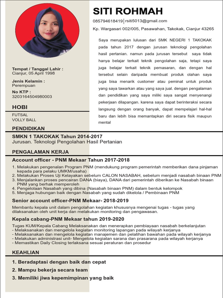 CV Wasil New | PDF