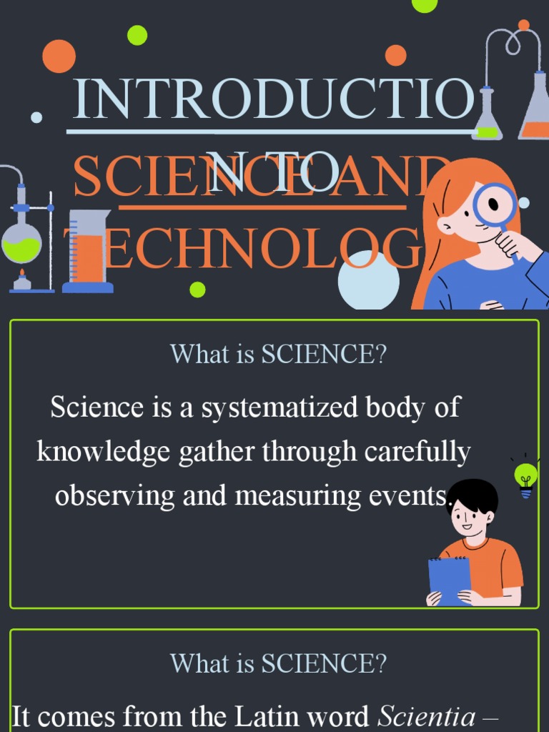 Introduction To Science and Technology | PDF | Science | Experiment