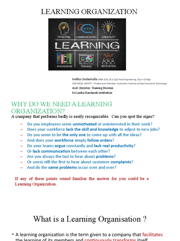 LEARNING ORGANIZATION (3) | PDF | Tacit Knowledge | Knowledge