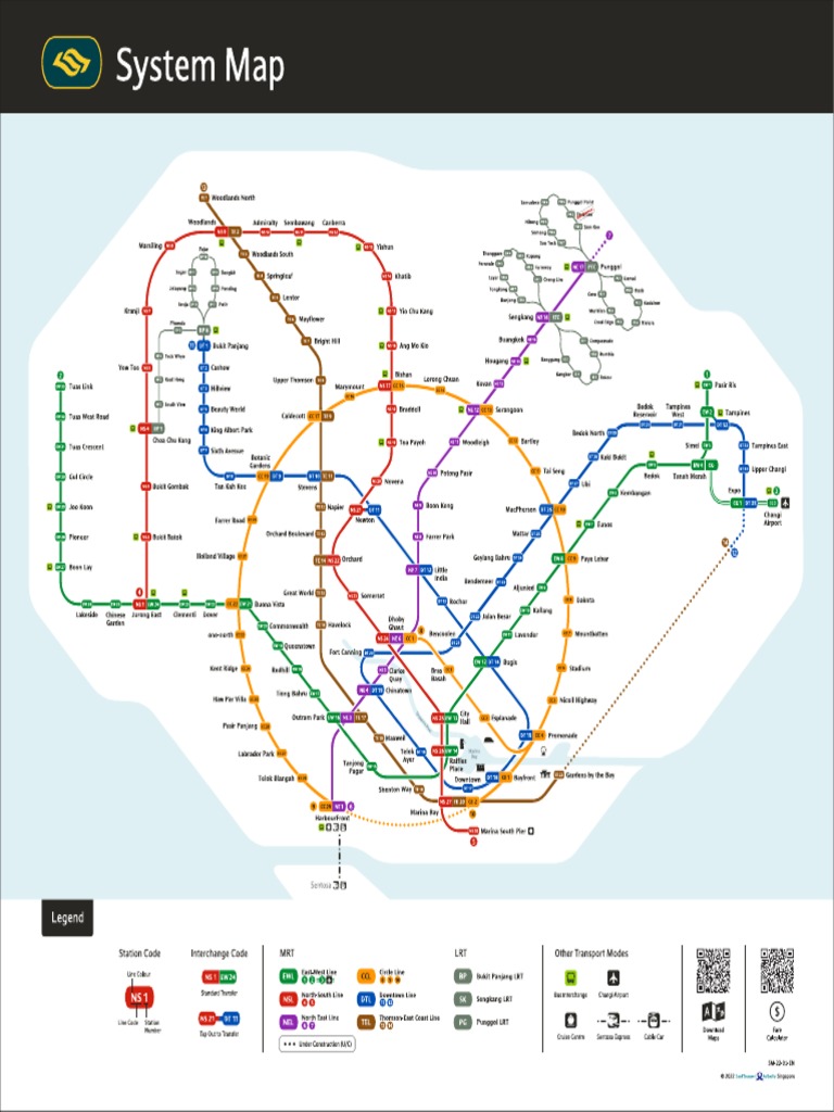 Singapore MRT Map | PDF