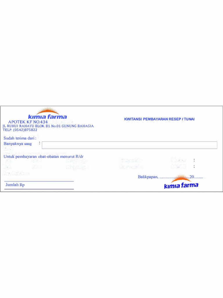 Nota Kimia Farma | PDF