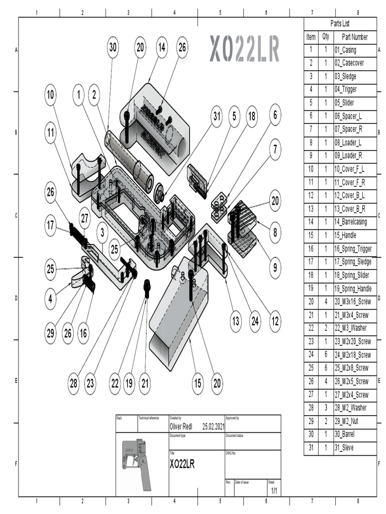 XO22LR Assembling | PDF