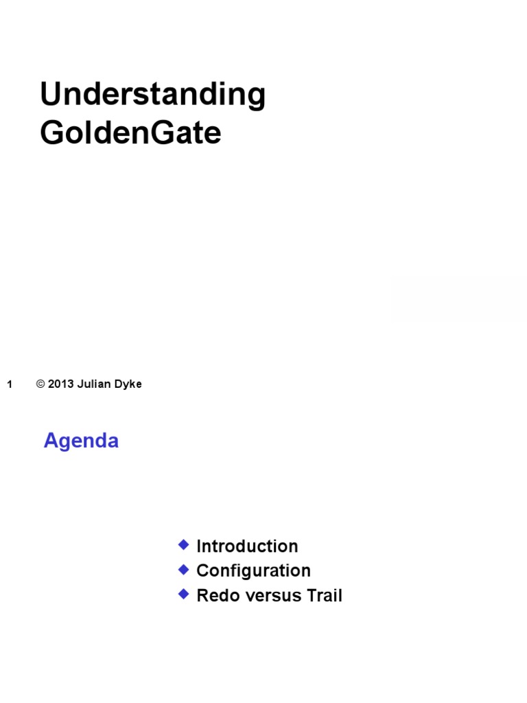 Golden Gate | PDF | Databases | Oracle Database