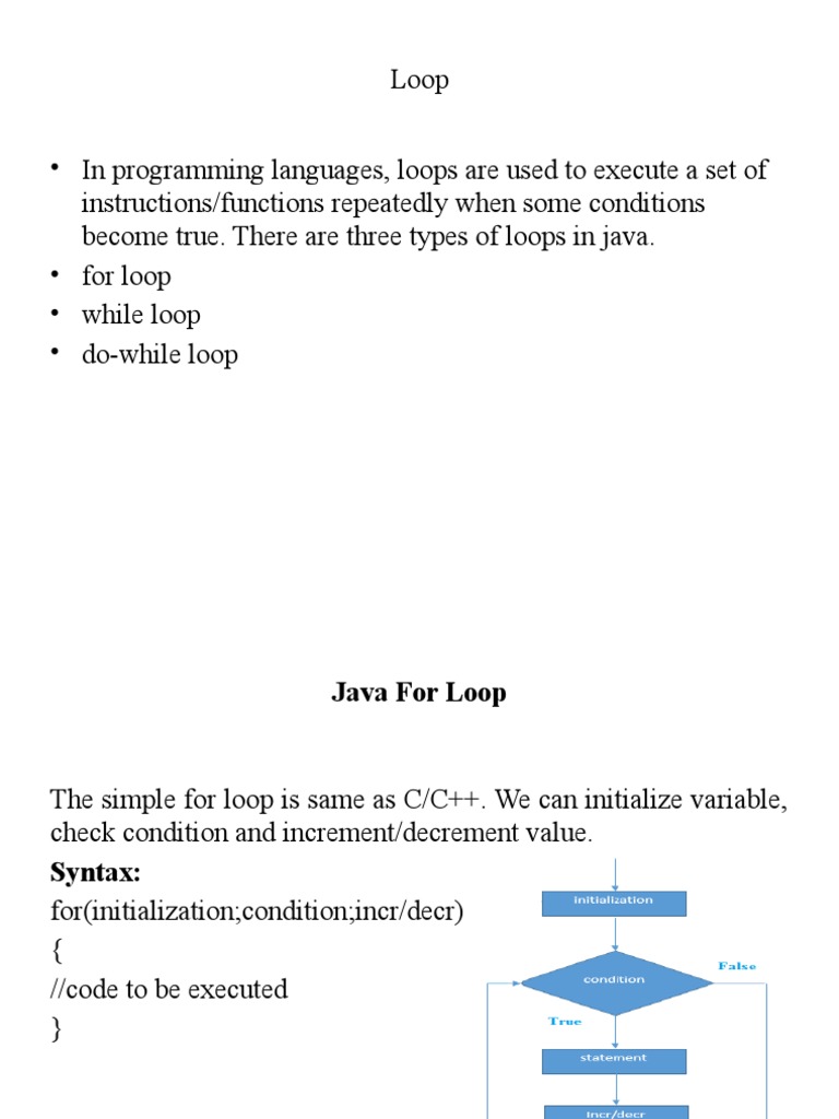 Loop and Array | Download Free PDF | Control Flow | Programming Paradigms