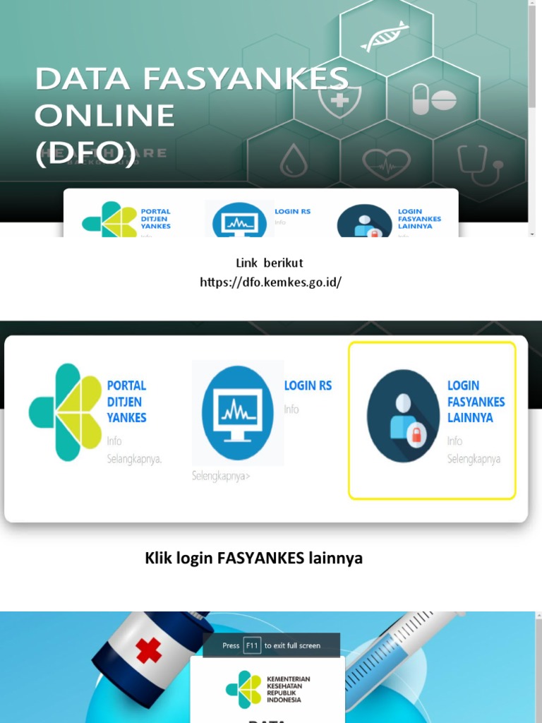 Cara Mendaftar Dfo Akreditasi | PDF