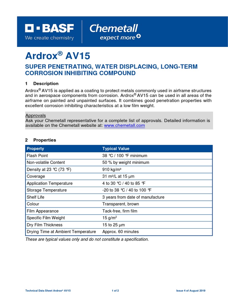 TDS 00000475 1 Go en PDF | PDF | Corrosion | Paint