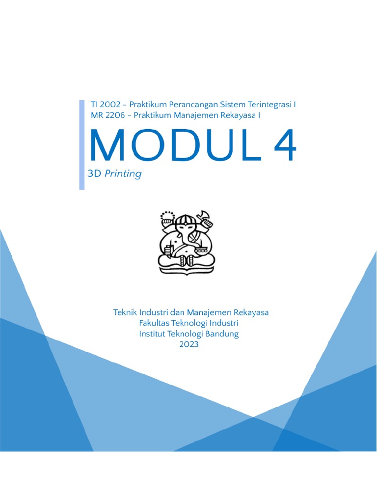 Modul 4-3D Printing | PDF