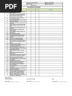 03 - Hydra Crane Checklist | PDF