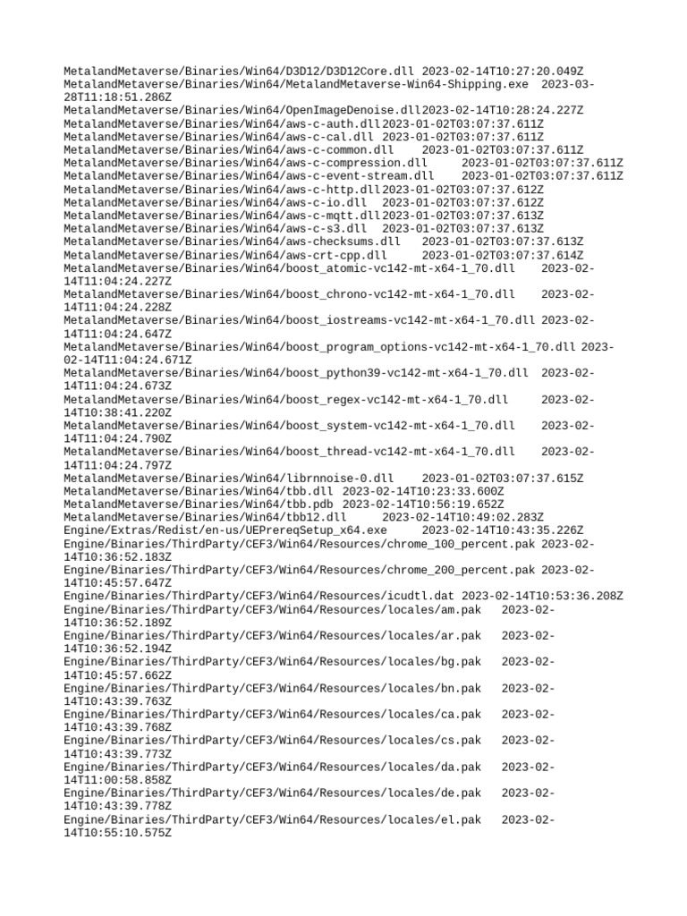 Manifest NonUFSFiles Win64 | PDF | X86 Architecture | Software