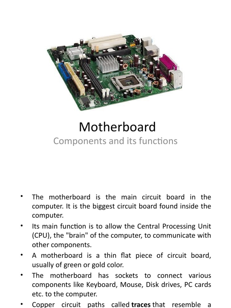 3 - Motherboard | PDF | Bios | Computer Engineering