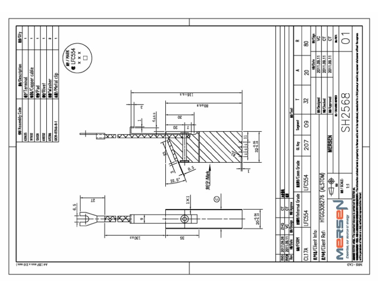 Carbon Brushes Drawing | PDF