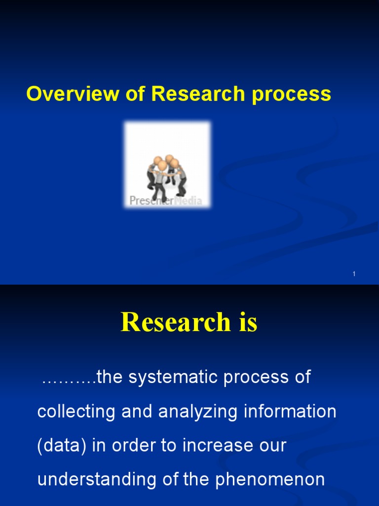 Overview of Research Process | PDF | Hypothesis | Statistics
