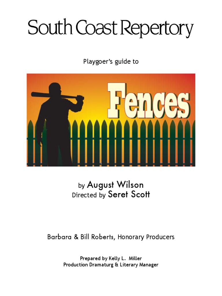 FENCES - Guide - Background | PDF | Fences (Play)